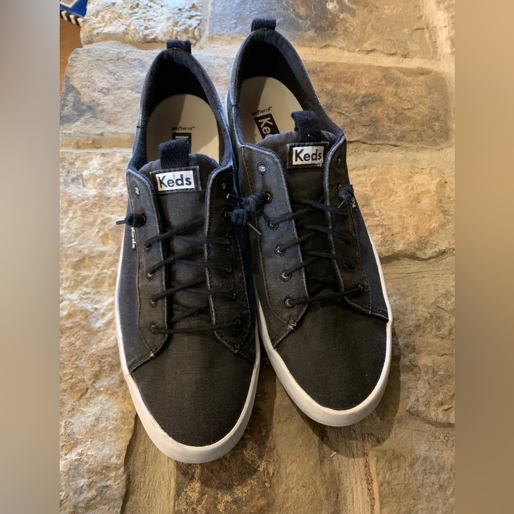 Keds Black Canvas Shoes - Gem